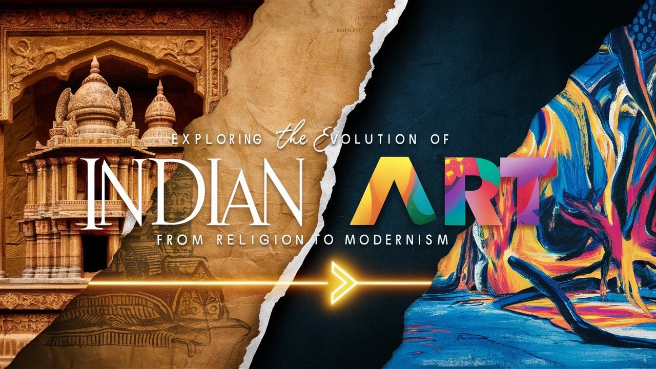 Exploring the Evolution of Indian Art: From Religion to Modernism - YouTube