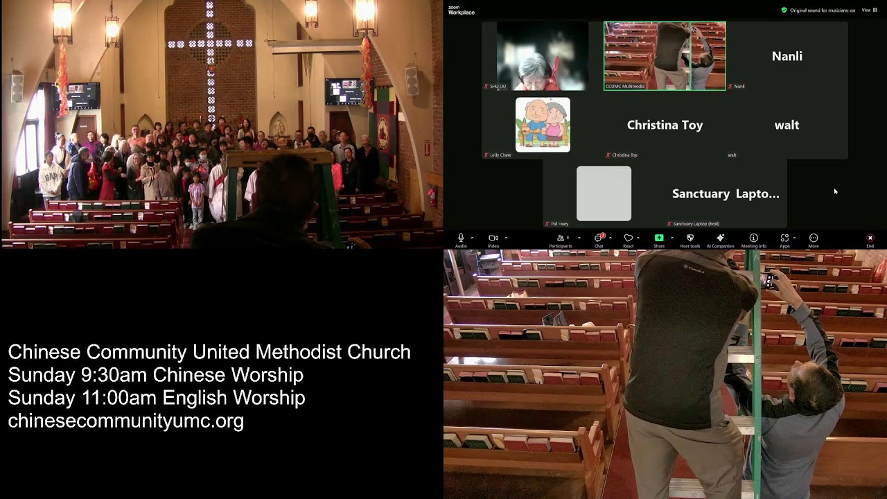 Chinese Community United Methodist Church Live Stream - YouTube