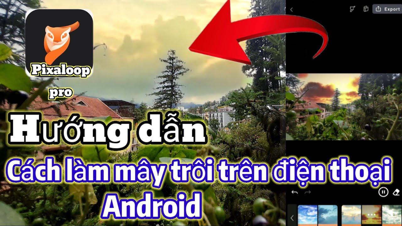 Hướng dẫn cách dùng Pixaloop Pro trên điện thoai Android - YouTube