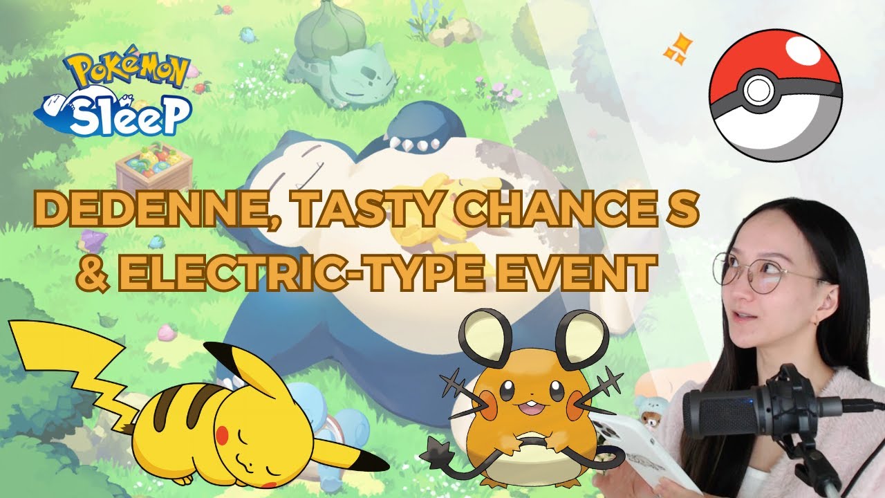 Pokémon Sleep: Dedenne, Tasty Chance S, & Electric-Type Week Coming ...