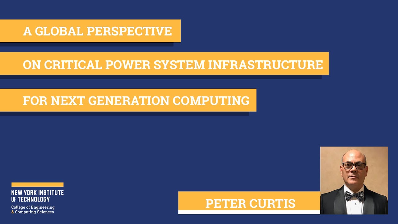 A Global Perspective on Critical Power System Infrastructure for Next ...