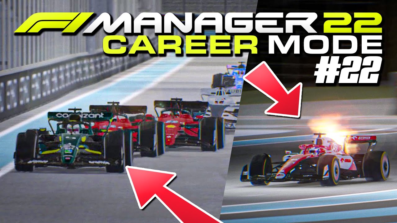 SEASON FINALE 🚨 VETTEL LEADS 🚨 ENGINE FIRE 🔥 F1 MANAGER 22 CAREER MODE ...