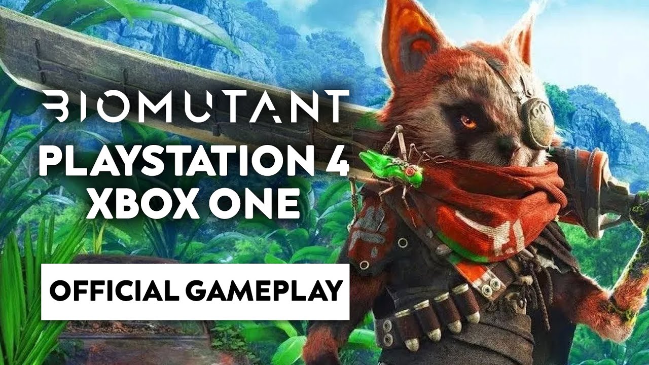 Biomutant PS4 & Xbox One : Official Gameplay Footage - YouTube