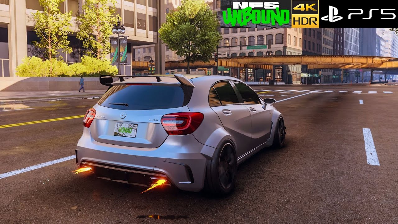 NFS Unbound - Mercedes-AMG A 45 - Customização + Gameplay - ( PS5 4K ...