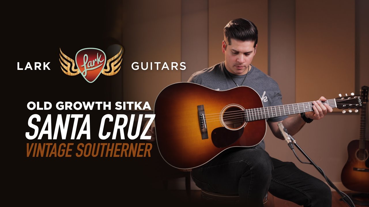 Santa Cruz Vintage Southerner with Old Growth Sitka - Short Scale Slope ...
