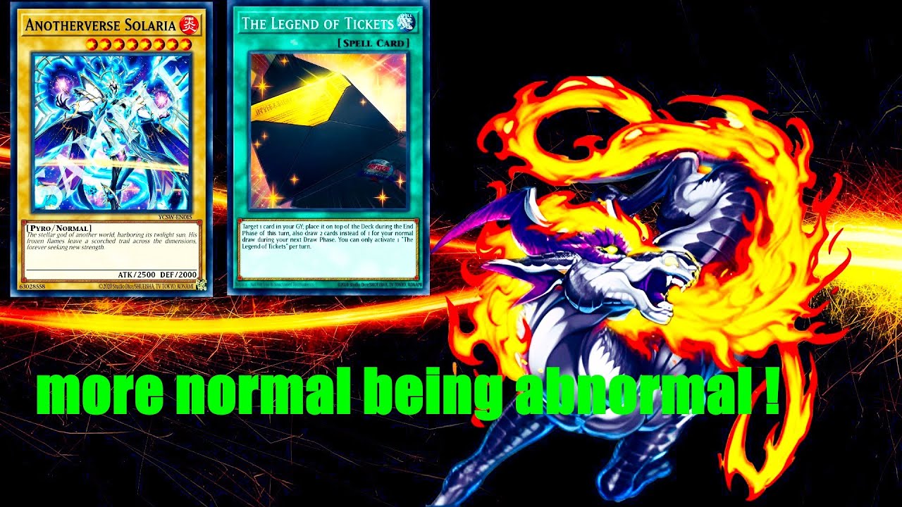 Anotherverse Solaria,Ignihorse Dragonith,The Legend of Tickets deck ...