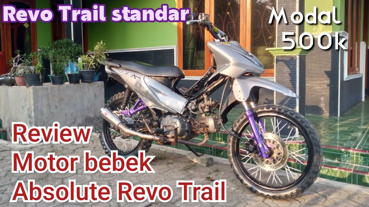 Modifikasi Absolute Revo Trail PELACUR (Penikmat Jalan Ancur) Gaskeun ...
