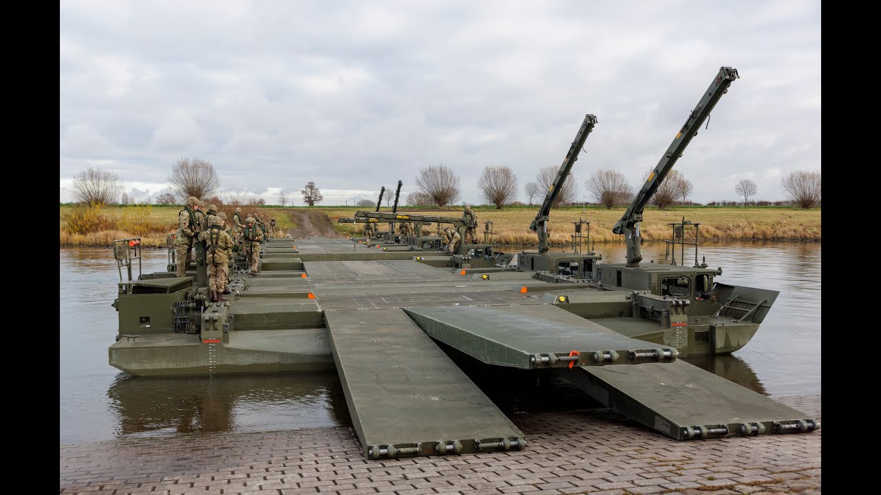 Amphibious Bridging Capability - Germany - YouTube
