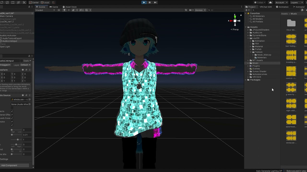 VRC Poiyomi shader test v2 - YouTube