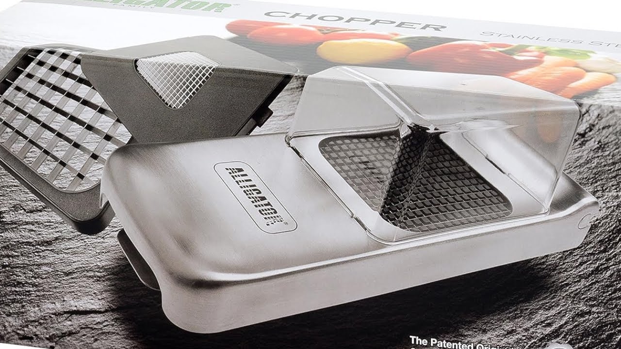 Croc Vegetable Chopper | Manual Hand Nourishment Chopper with Holder ...