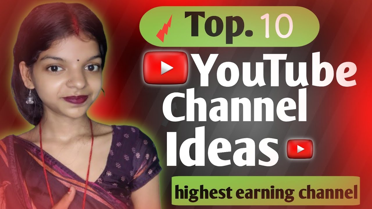 Top 10 high income youtube channel ideas | Earn Upto 1 lakh \month 🤔👍 ...