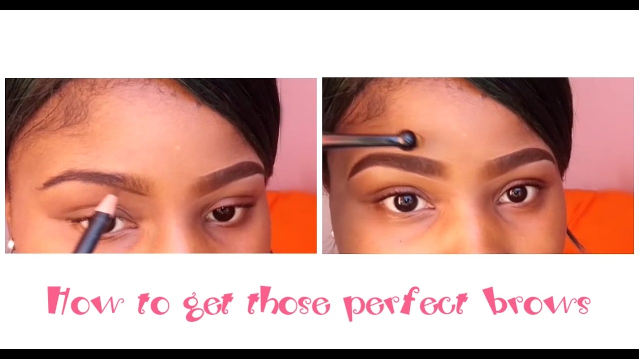 The perfect eyebrow tutorial|using affordable products - YouTube