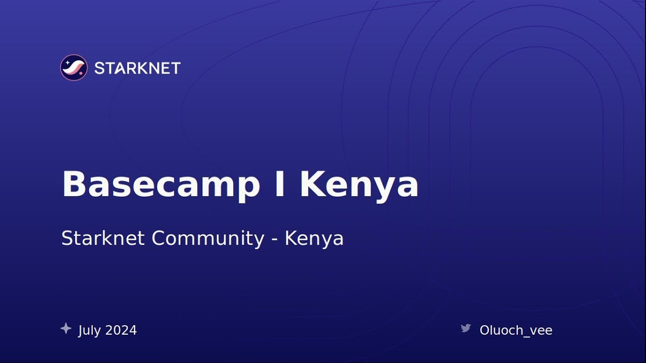 Session 5: Unlocking Opportunities in the Starknet Ecosystem | Build on Layer 2 - YouTube