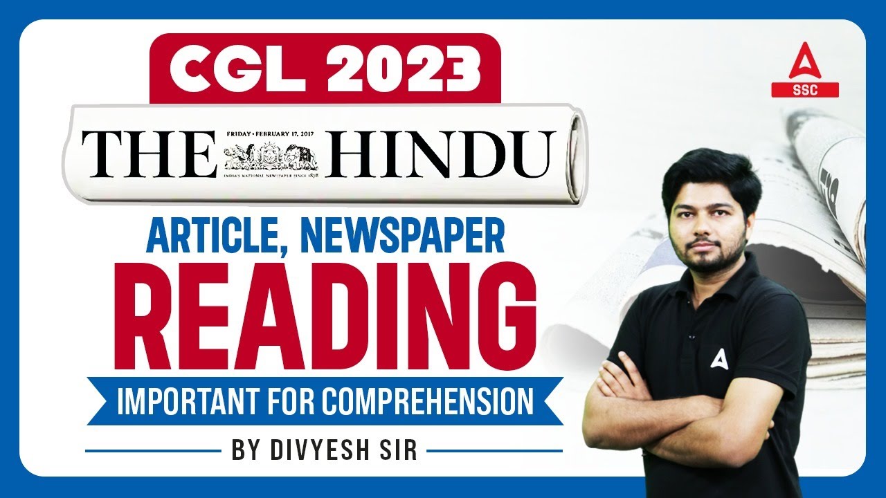 The Hindu Editorial Analysis | How to Read The Hindu Newspaper | By ...