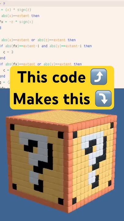 Crafting with Code in “Replicube” - YouTube