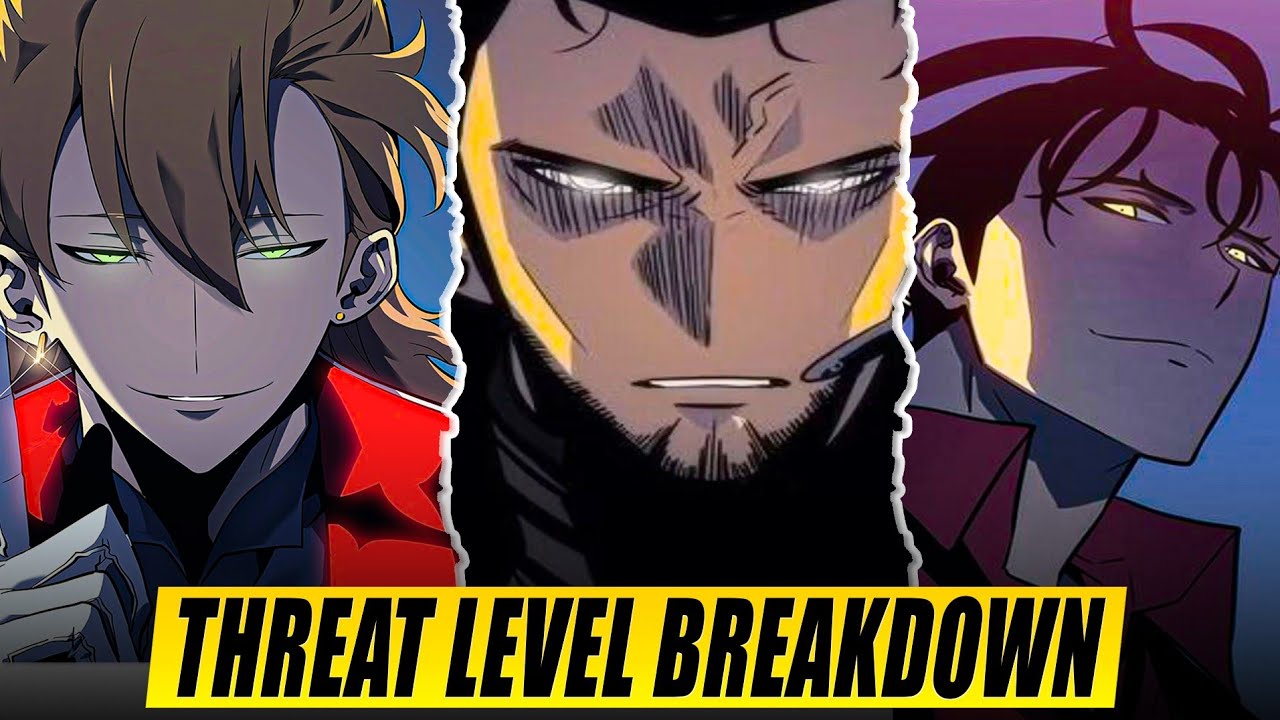 Every Villain in Solo Leveling Ranked by Threat Level In 8 minutes ...