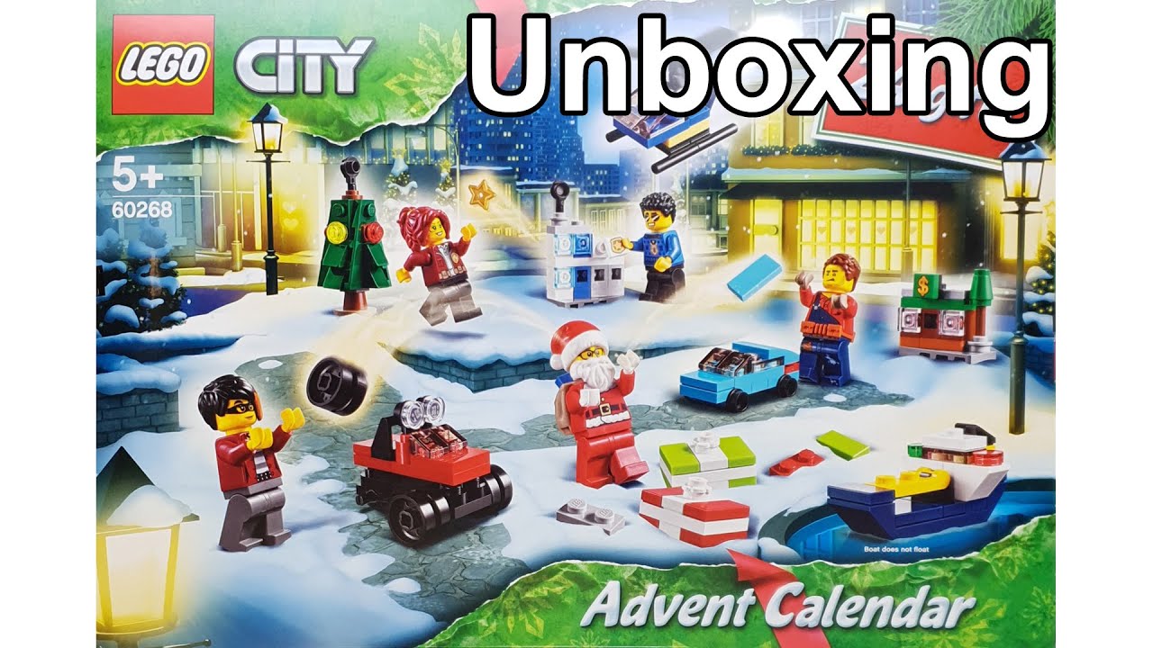 LEGO® 60268 City Adventskalender 2020 • Unboxing / Review • Vorsicht ...