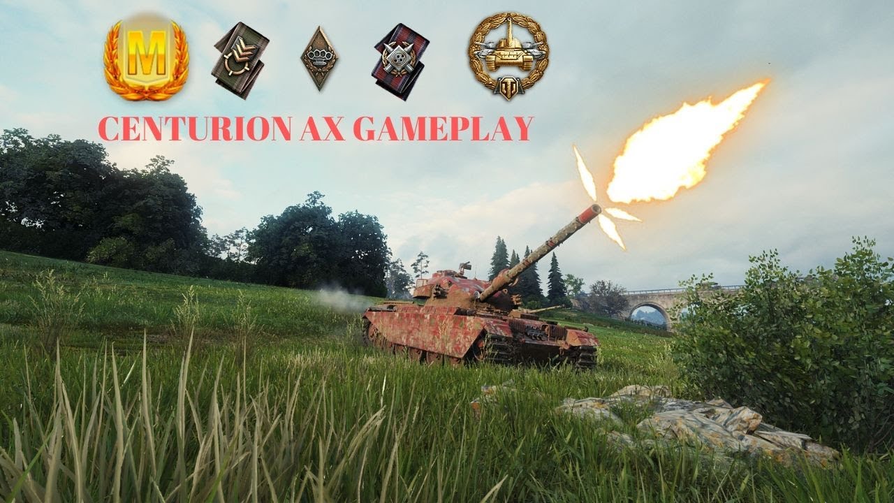 World of tanks Master Centurion AX ಠᴗಠ - YouTube