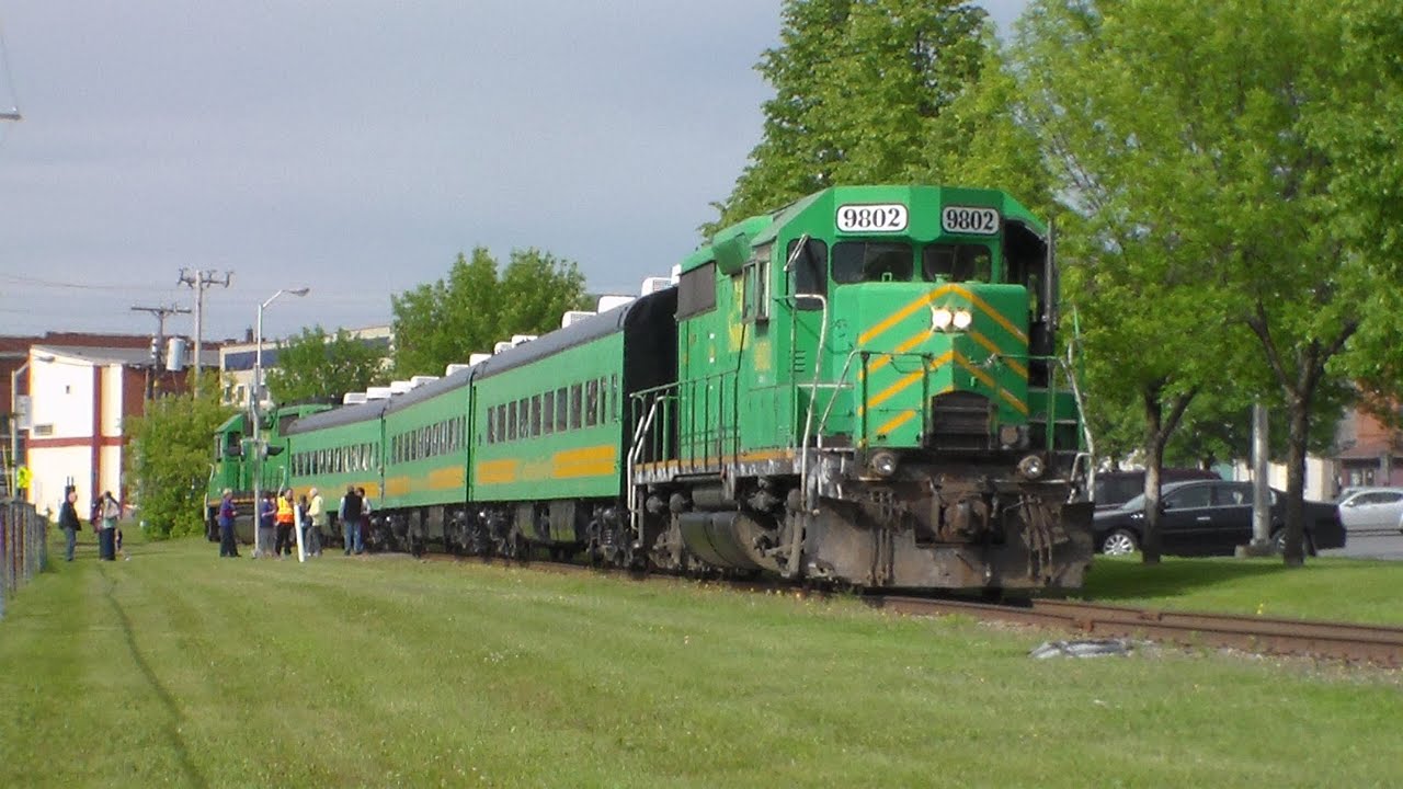 Maine Northern Railway Excursion Train [Part 2] - June 5th, 2015 - YouTube
