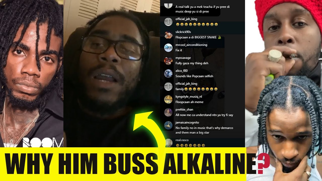 Notnice ANSWER Back POPCAAN..Alkaline & Vybz Kartel Name Mentioned ...