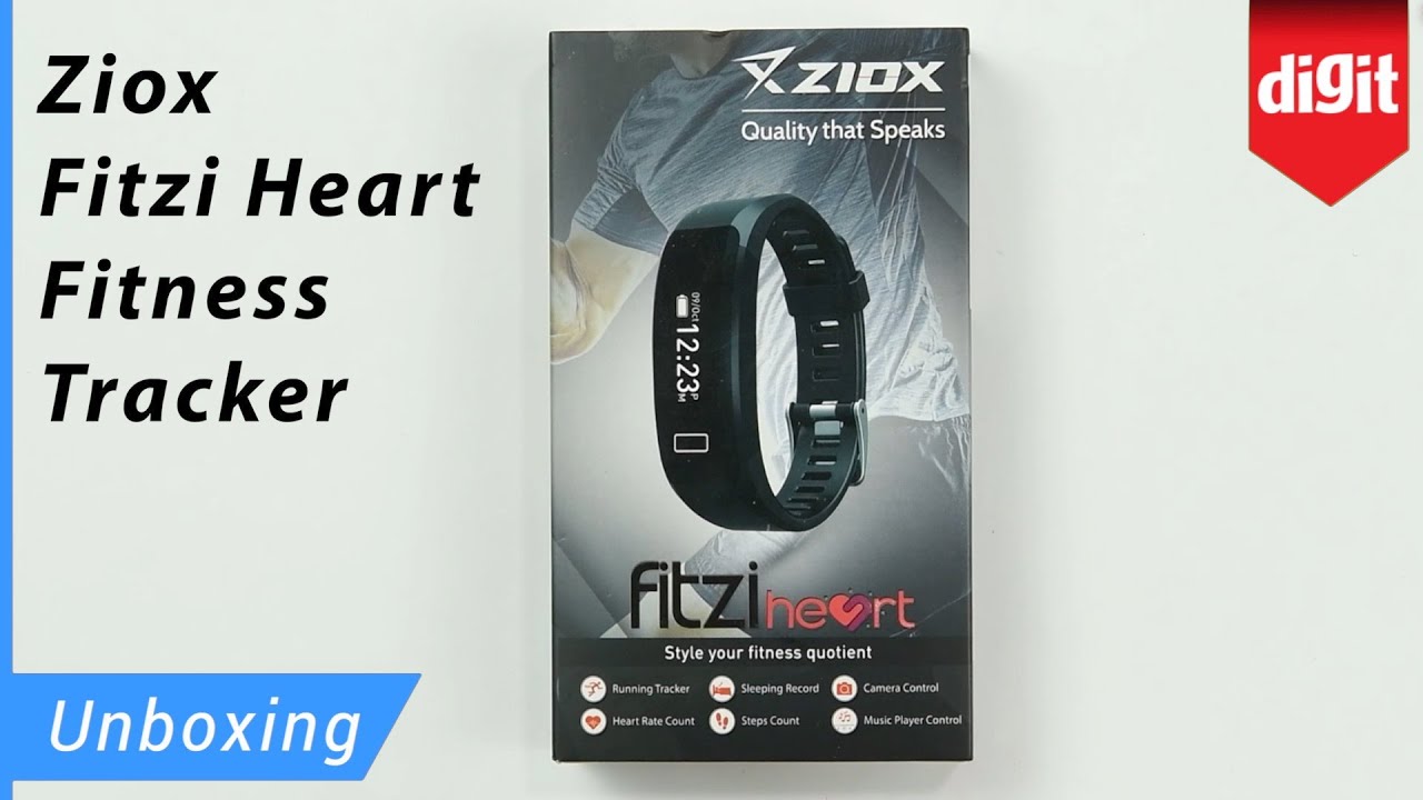 Ziox Fitzi Heart Fitness Tracker Unboxing - YouTube