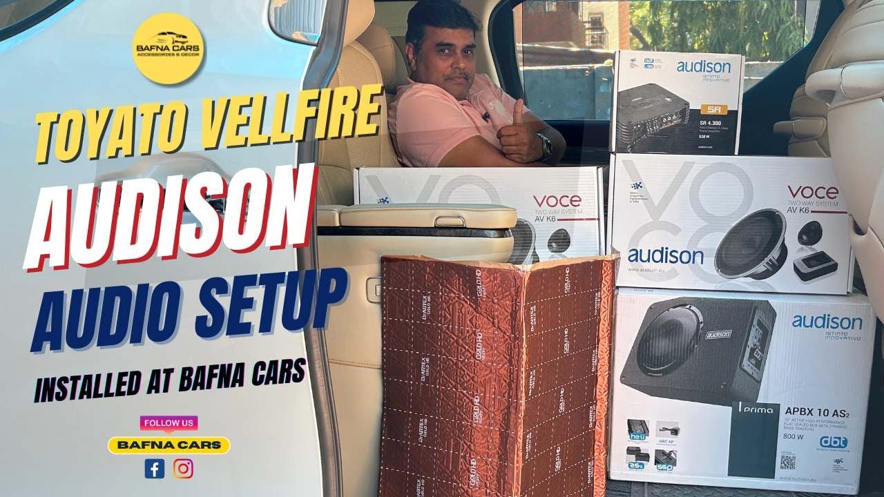 Ultimate Audio Upgrade for Toyota Vellfire | Audison Voce Components ...