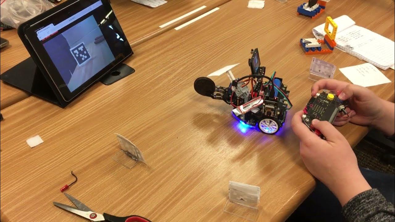 Machine Learning with Microbit/Makecode and ESP 32Cam via iPad - YouTube