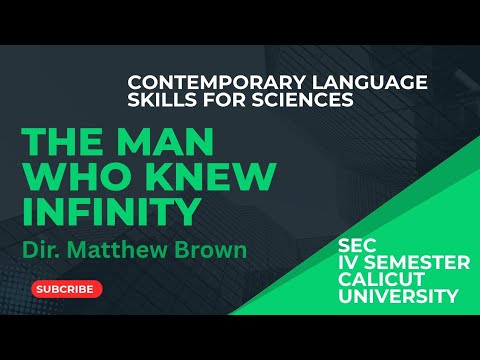 The Man Who Knew Infinity film detailed explanation | SEC Calicut ...