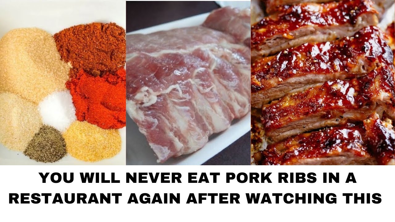 YOU WILL NEVER EAT RIBS ANYWHERE ELSE AFTER WATCHING THIS,BEST HOMEMADE ...