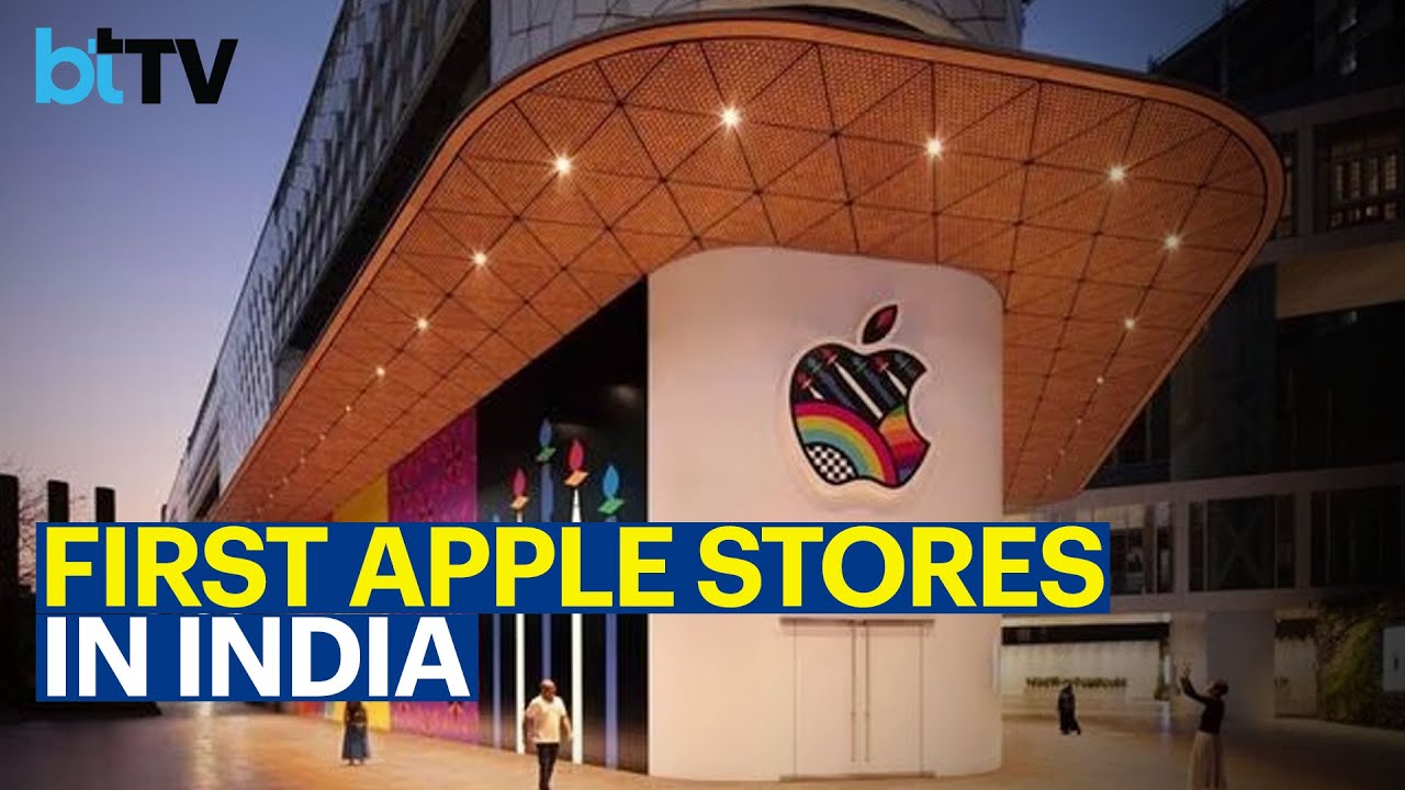CEO Tim Cook To Inaugurate 2 Apple Stores During His Visit - YouTube