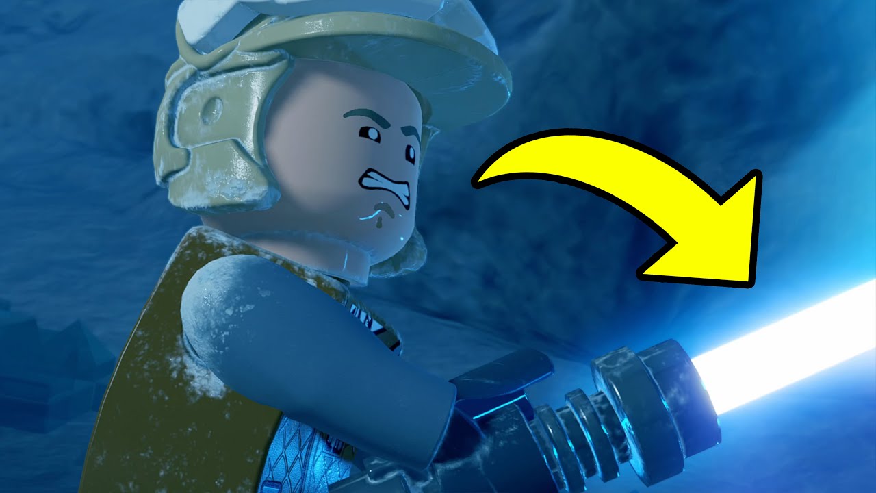 LUKE SKYWALKER FIGHTS WAMPA WAMPA YETI ESCAPES ICE CAVE - LEGO Star ...
