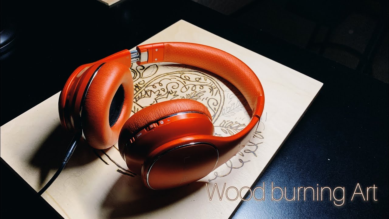 ASMR wood burning - YouTube