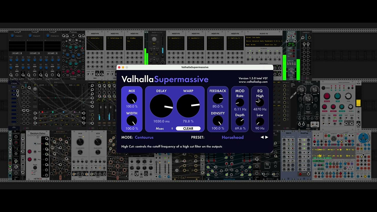 VCV Krell Ping Feedback Sampling patch - YouTube