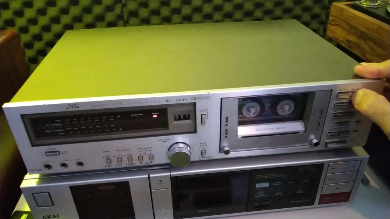 Tape Deck JVC KD-D35 (Vendido) - YouTube