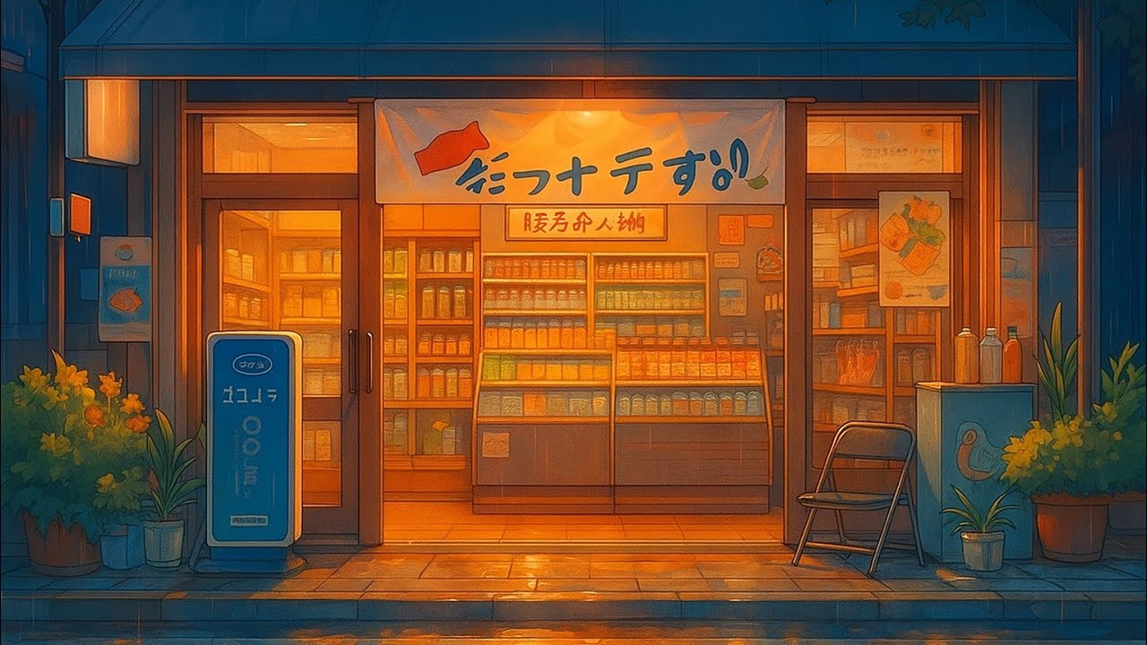 🌧️ Late Night Lofi Vibes | Chill Beats to Relax, Study & Sleep | Rainy ...