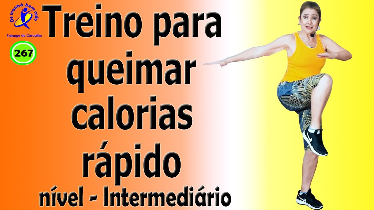 Treino Para Queimar Calorias Rápido Nível Intermediário Youtube