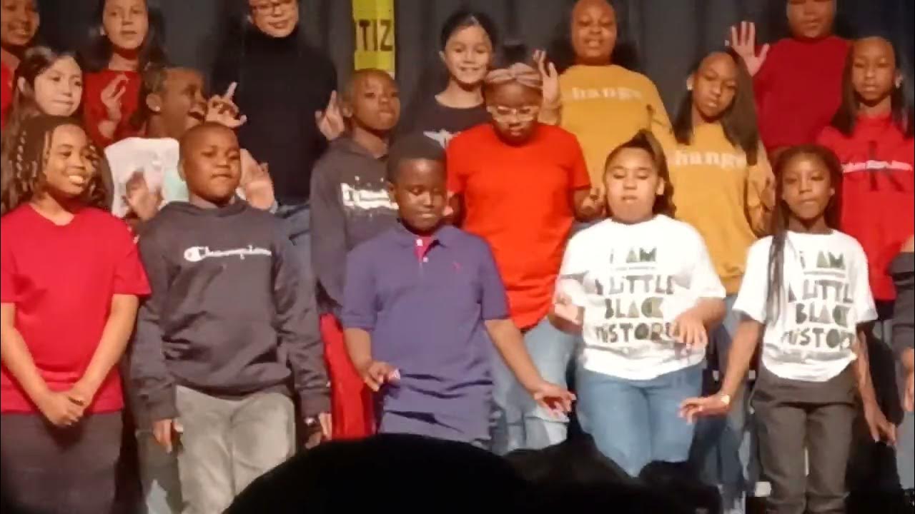 Trinity's 4th Grade Black History-2 - YouTube