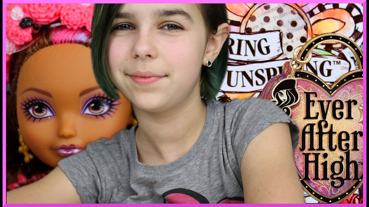 Ever After High - EAH Cedar Wood Spring Unsprung Doll Review - YouTube