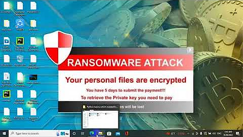 create real ransomware with python - YouTube
