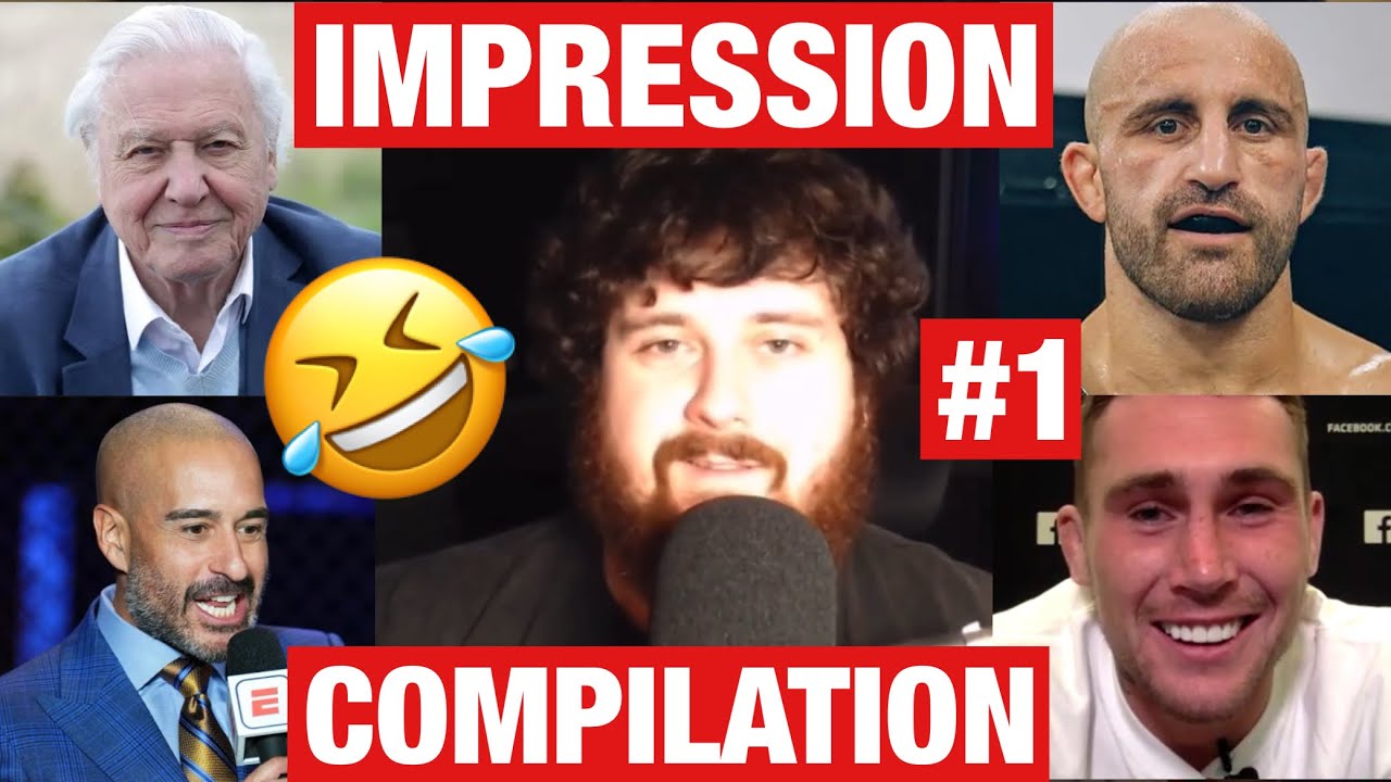 THE MMA GURU FUNNY IMPRESSION COMPILATION - YouTube