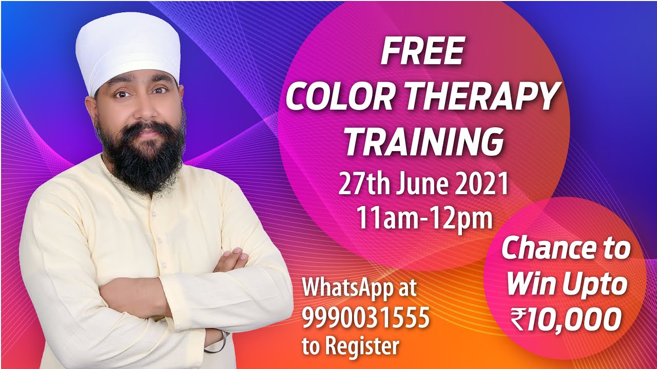 Free Color Therapy Training | Color Therapy Training by Jagmohan ...