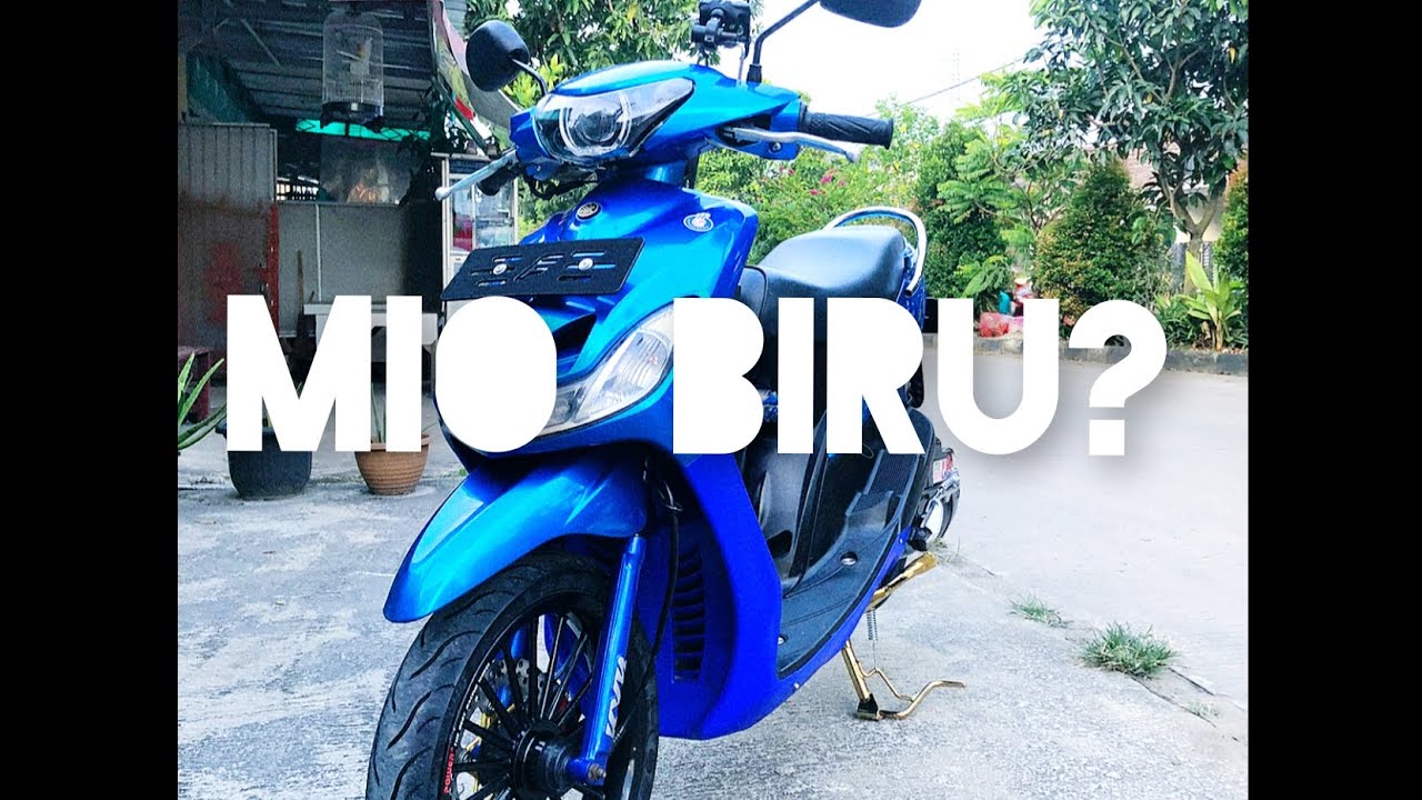 Review Mio Biru? Alias Mio Smile 2011! - YouTube