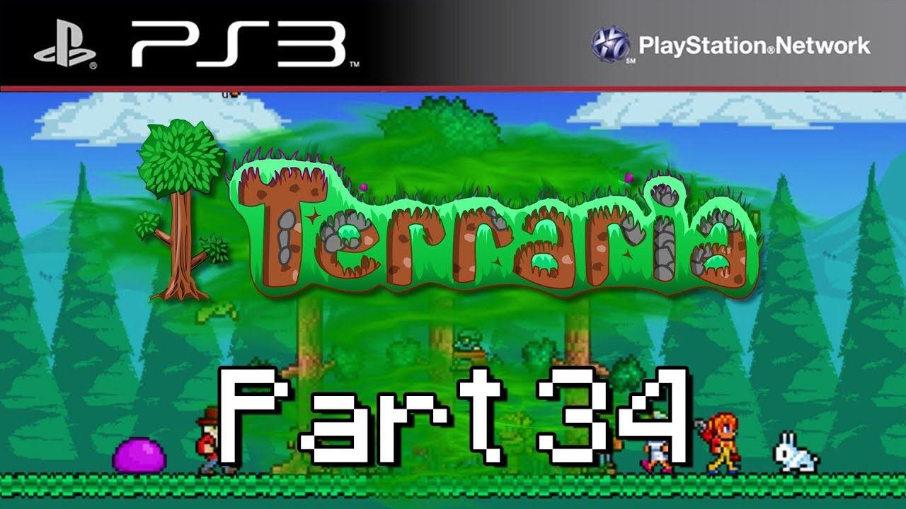 Let's Play Terraria PS3: Part 34 - Phasesaber, and Music Box! - YouTube