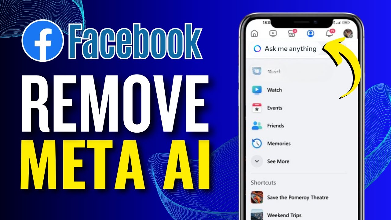 How To Remove Meta AI From Facebook - Delete Meta AI On Facebook - Turn Off Meta AI Facebook ...