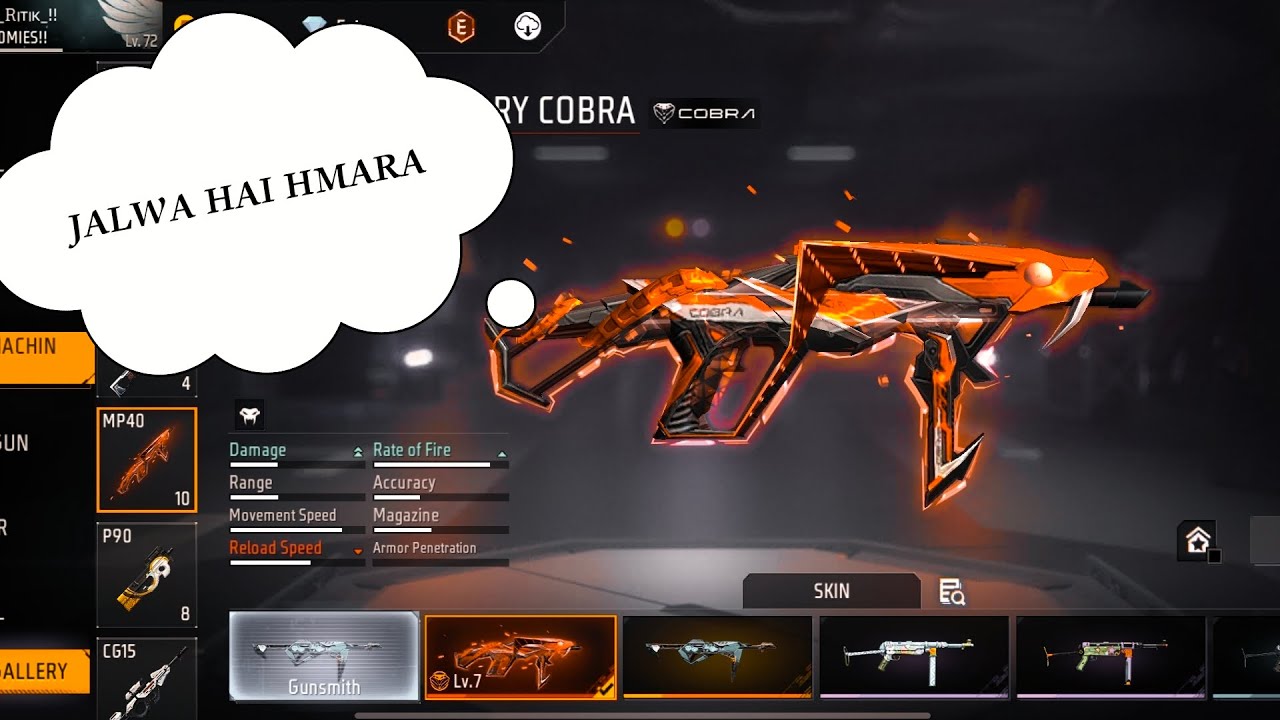 MP40 KING 👑 99% Headshot Rate ⚡| Custom Full Gameplay | Freefire max - YouTube