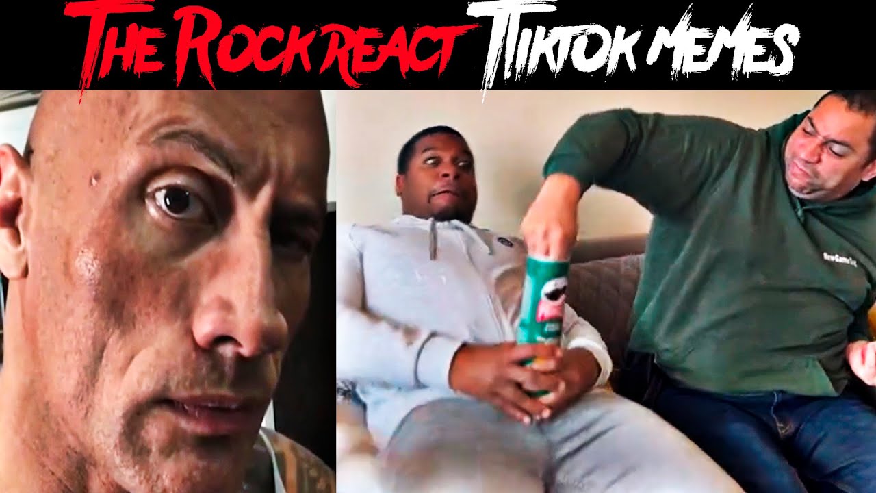 The Rock reacts Tiktok Memes | Memes - YouTube