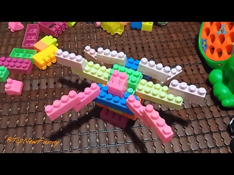 Asmr satisfying building blocks, diy spider, creative for you from lego ...