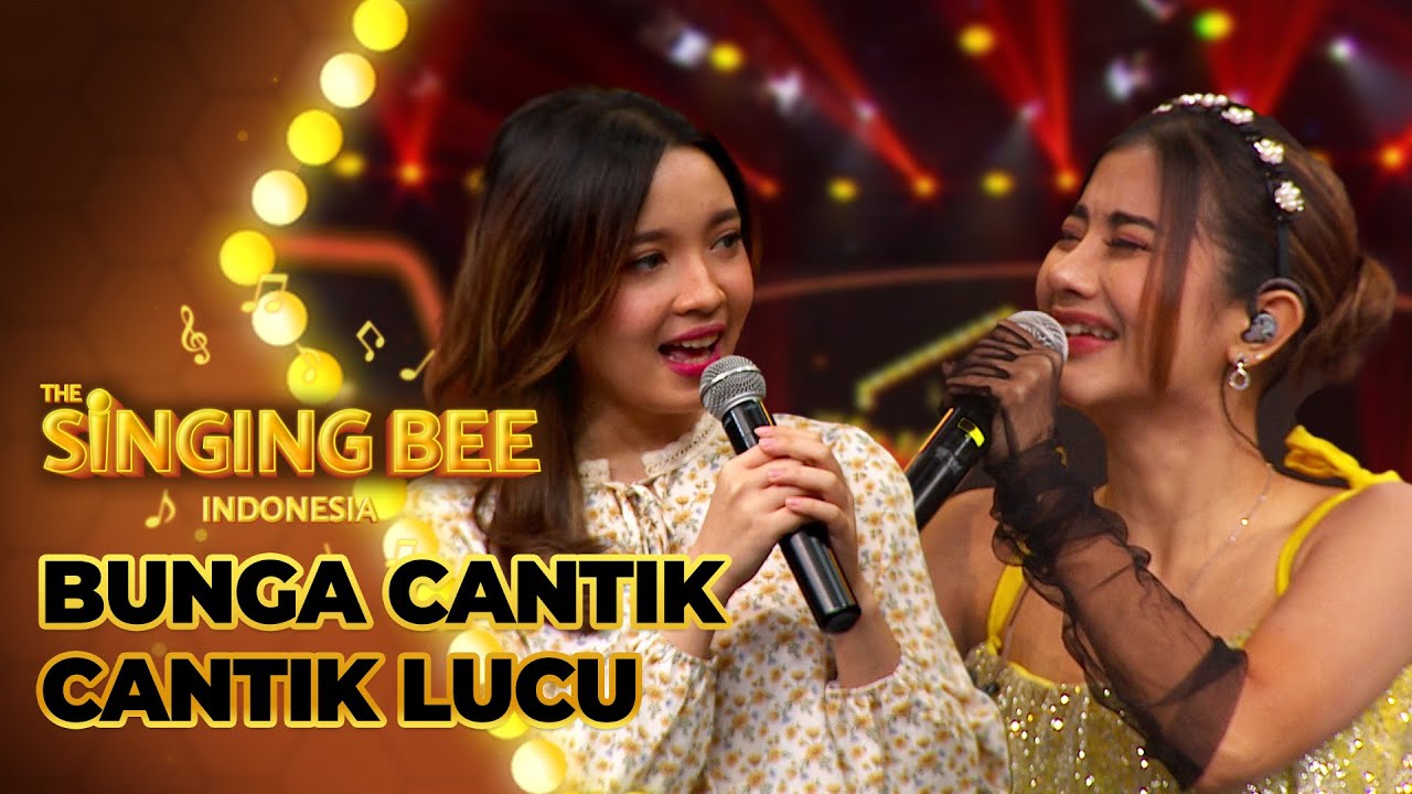 TIDAK CUMA CANTIK! Ternyata Bunga Idol Lucu Juga | THE SINGING BEE ...