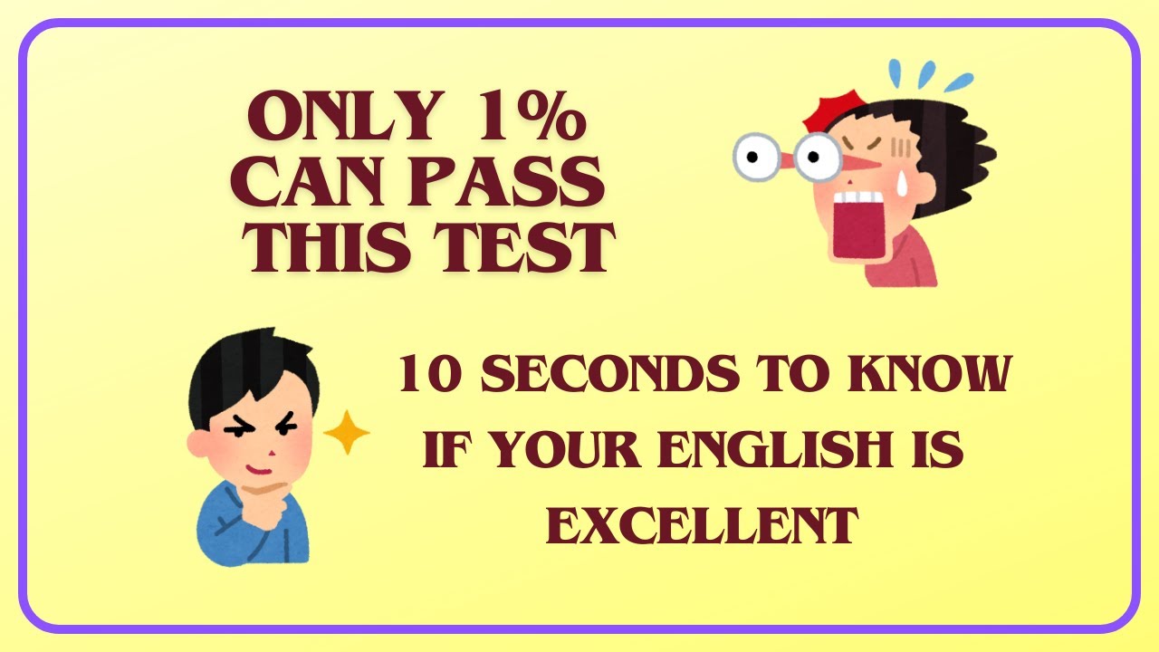 Only 1% Can Pass This Test. Inglés Básico Teacher Silvino. - YouTube