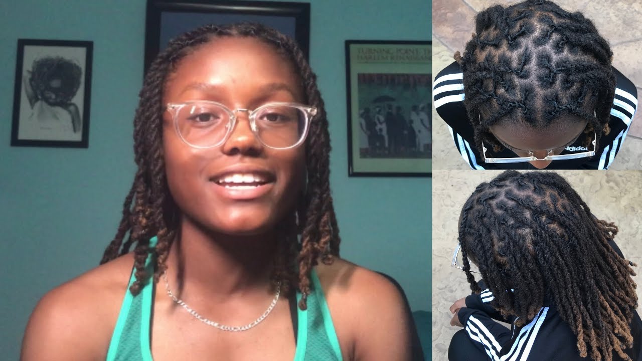 Loc Retwist + 2 Strand Twist - YouTube